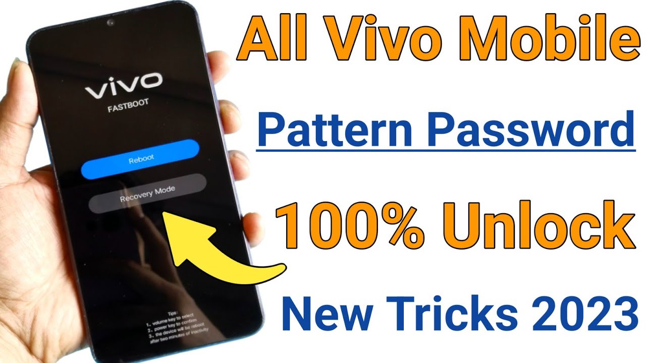 Vivo Mobile Ka Lock Kaise Tode Pattern || How To Unlock Vivo Phone ...