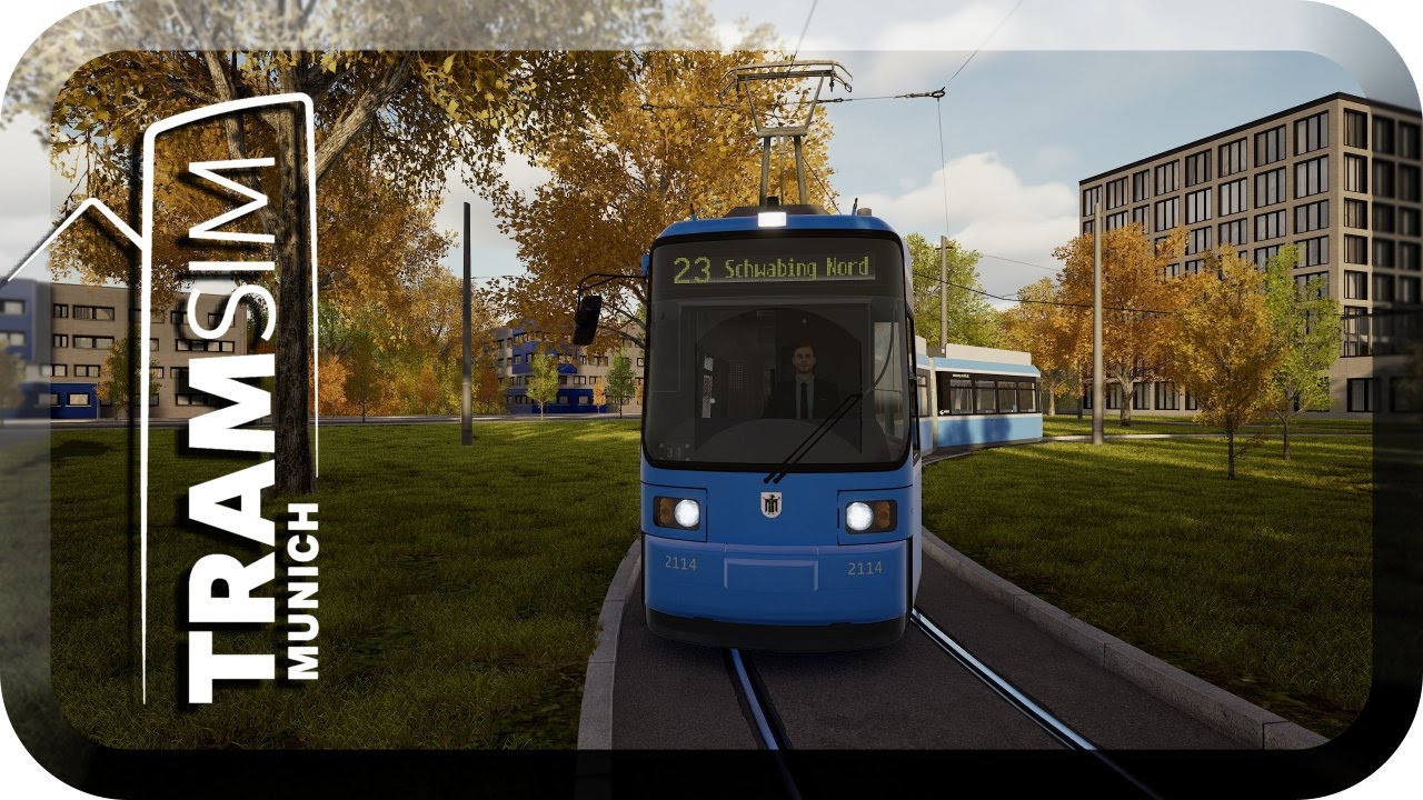 TramSim München #02 - Linie 23 *PC/HD/60FPS/DE* - YouTube