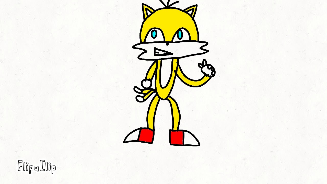 Old movie design tails (Sonic movie) - YouTube