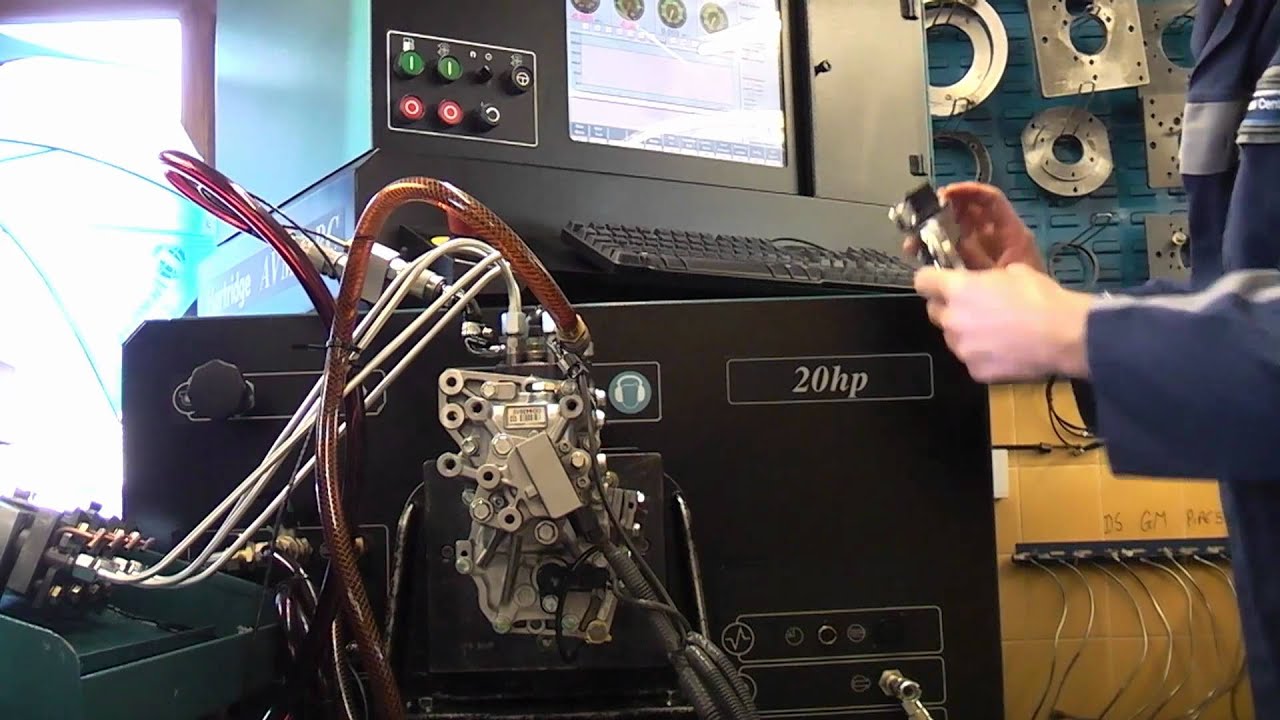 An overview of testing a Yanmar Eco MP Diesel Fuel injection Pump - YouTube