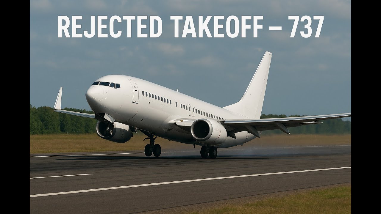 737 Rejected Takeoff - 120 Knots Rejected Takeoff Explained - YouTube