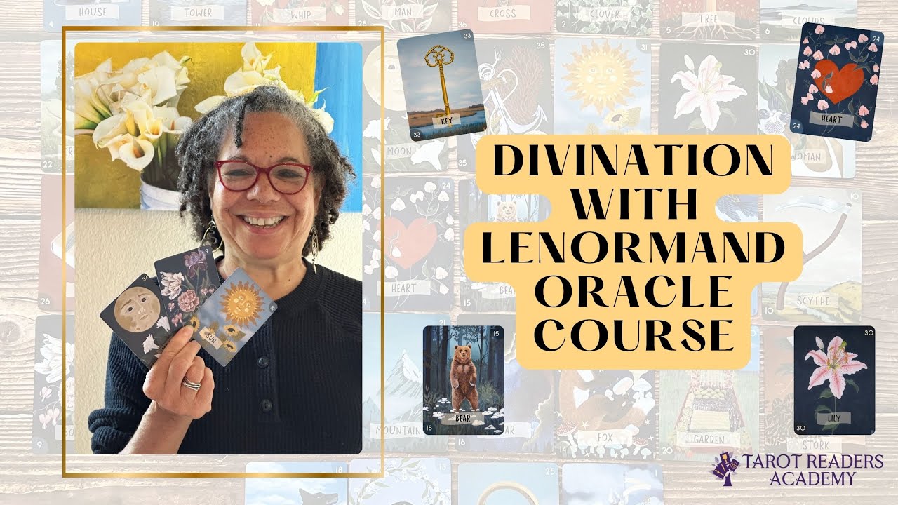 Divination with Lenormand with Erika Robinson - New Course Available NOW! - YouTube