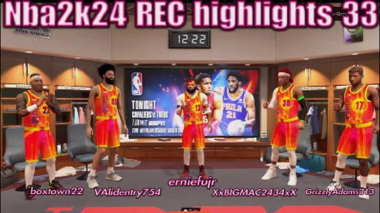 Nba2k24 REC highlights 33 - YouTube