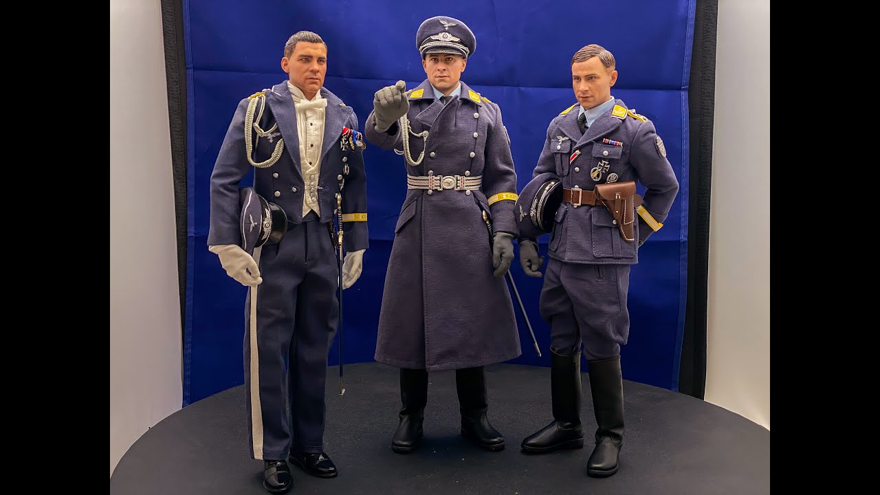 DID D80147 WWII German Luftwaffe Captain Willi Herold - WWII 1/6 Action ...