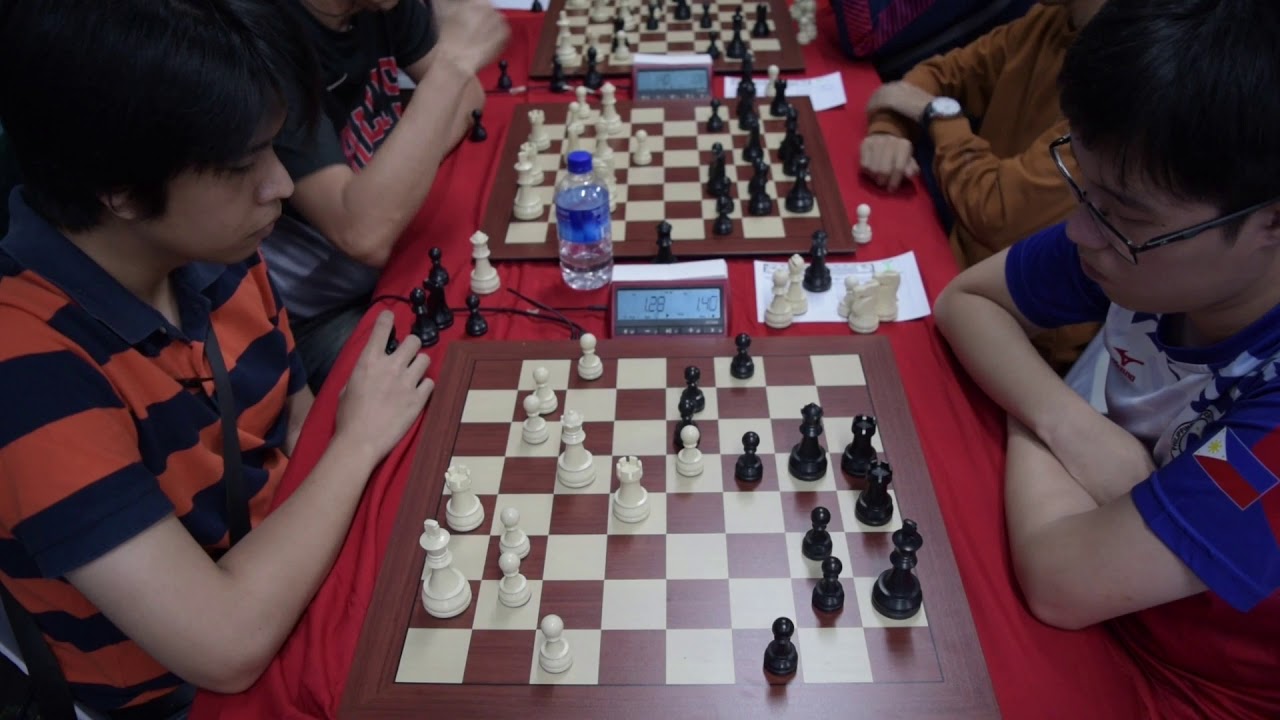 CM Marc Christian Nazario-IM Jan Emmanuel Garcia Blitz chess Campomanes ...