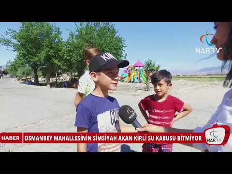 OSMANBEY MAHALLESİNİN BİTMEYEN KABUSU: KARA ÇAY