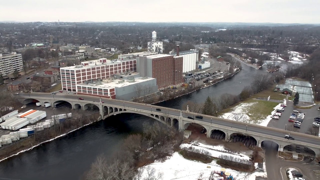 Quaker Oats Peterborough - DJI Mavic Mini Drone - YouTube