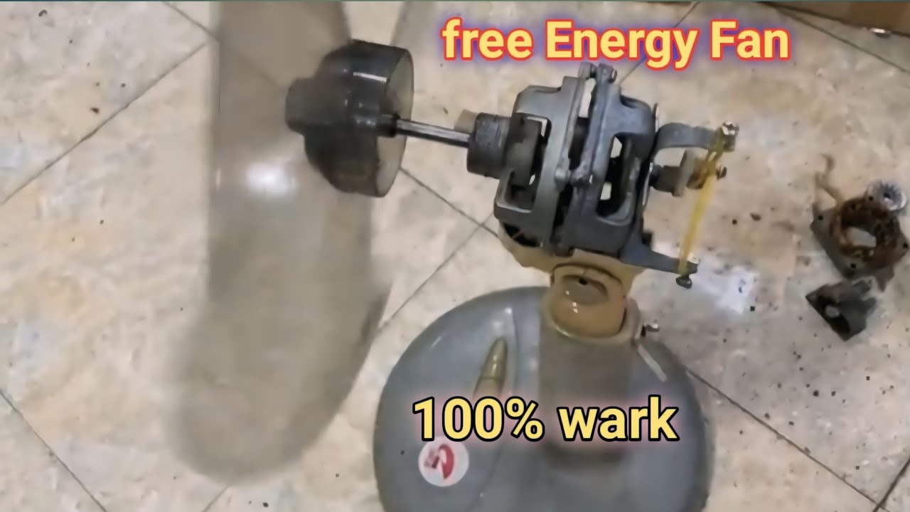 Self Runing Free Energy Fan Divice 100% Wark | How To Make Free Energy ...