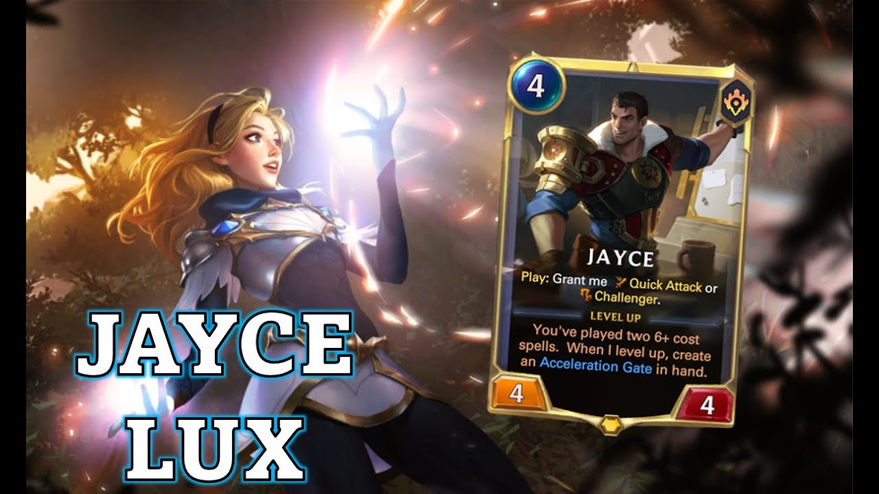 Lux Jayce! Legends of Runeterra Masters Deck Gameplay - YouTube