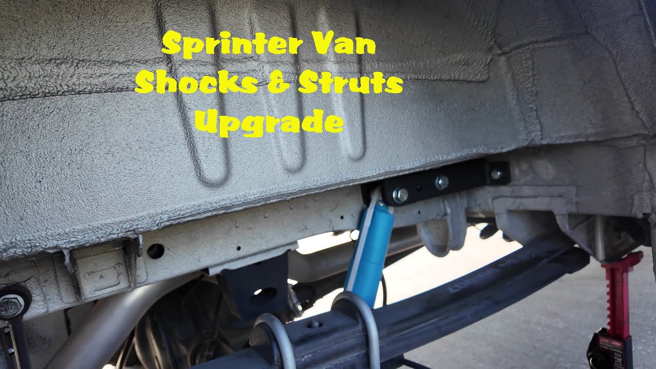 Sprinter Van Shocks & Struts Install - YouTube