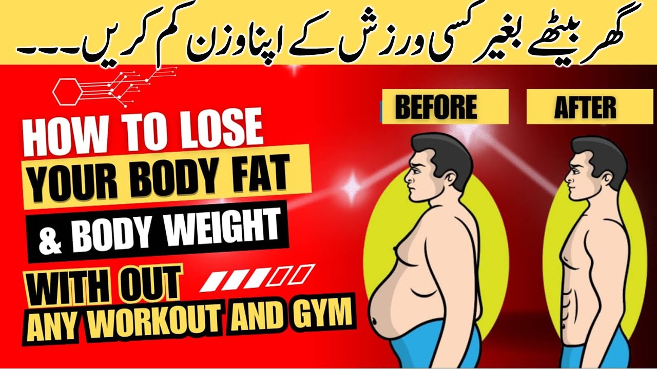 How To lose your body Fat & body Weight Without Any Workout And gym ...