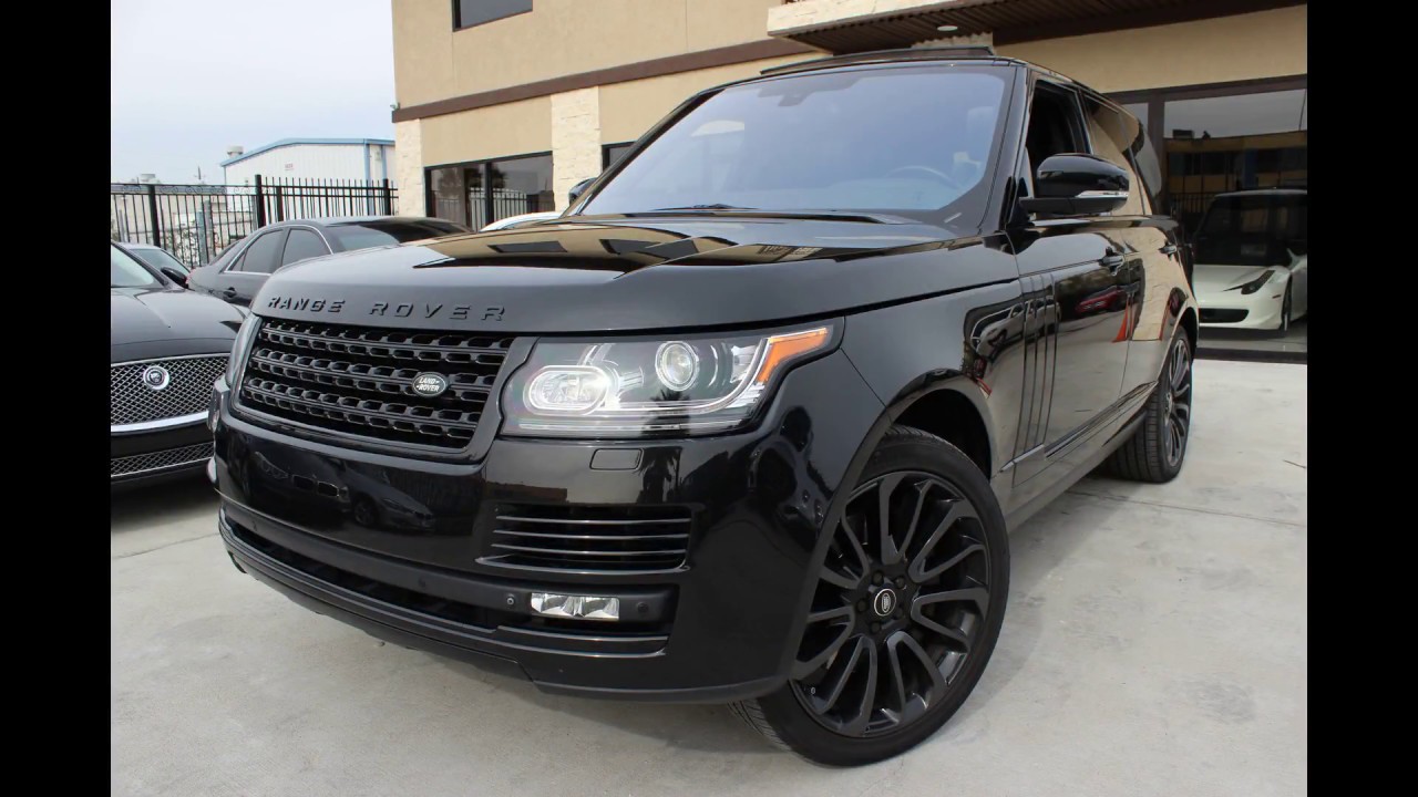 2015 Range Rover Supercharged Limited Edition - YouTube