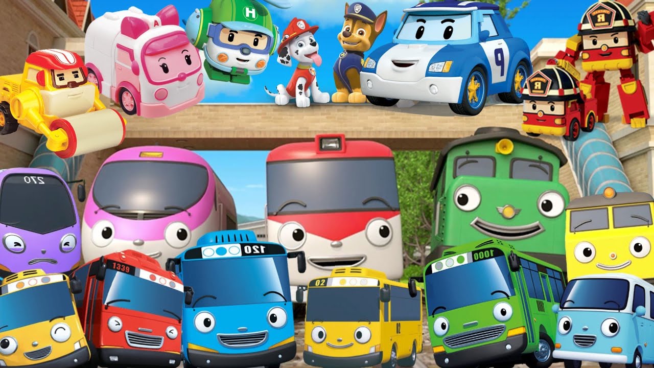 Mencari Mainan Titipo The Little Train Dan Menemukan Tayo The Little ...