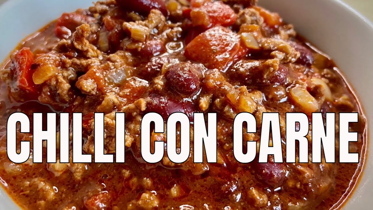 How to make easy Chilli Con Carne / Easy chilli con carne recipe - YouTube