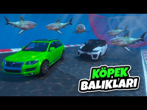 💦 Modifiyeli Suv Arabalar Su Altı Parkurunda 💦 GTA 5