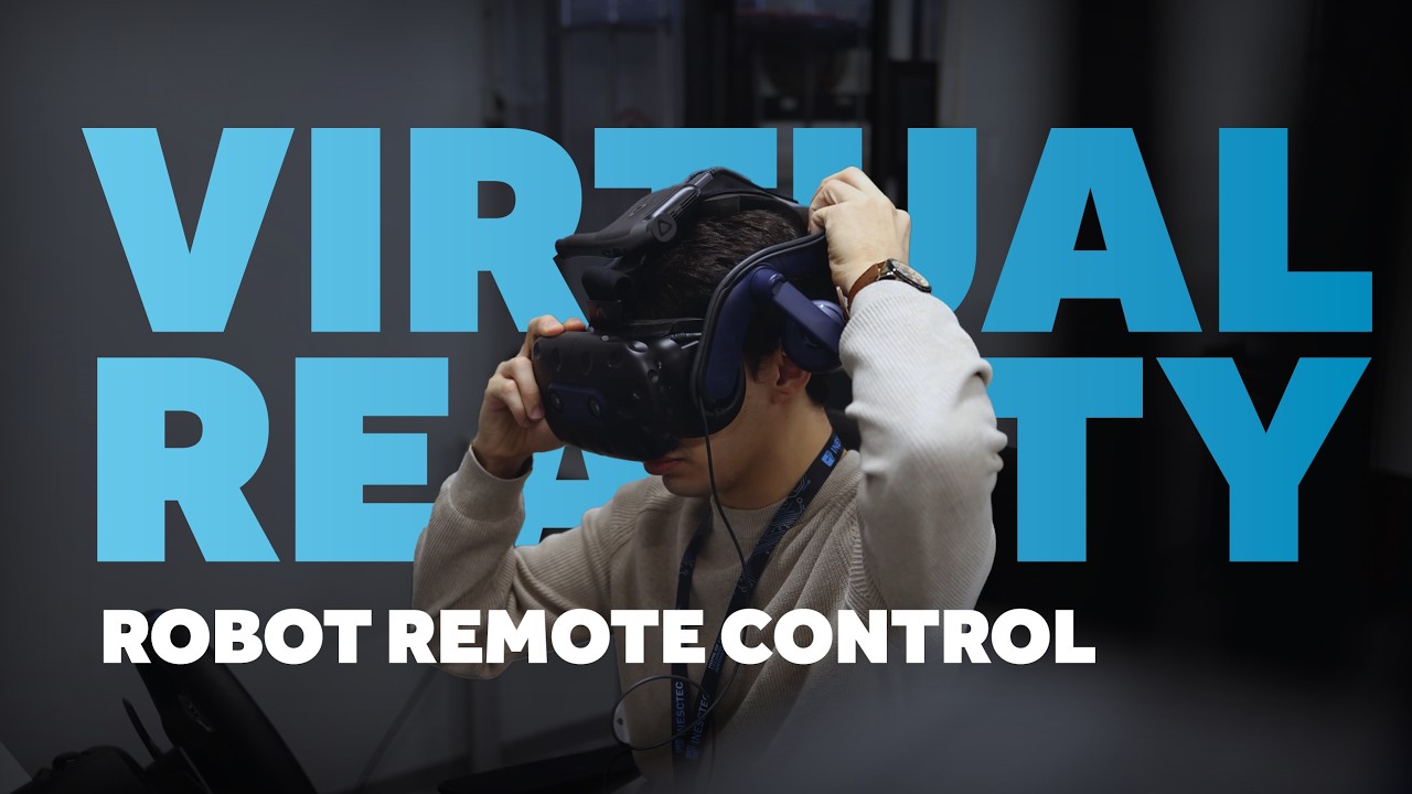 VR Remote Control of AMR Using 5G - YouTube