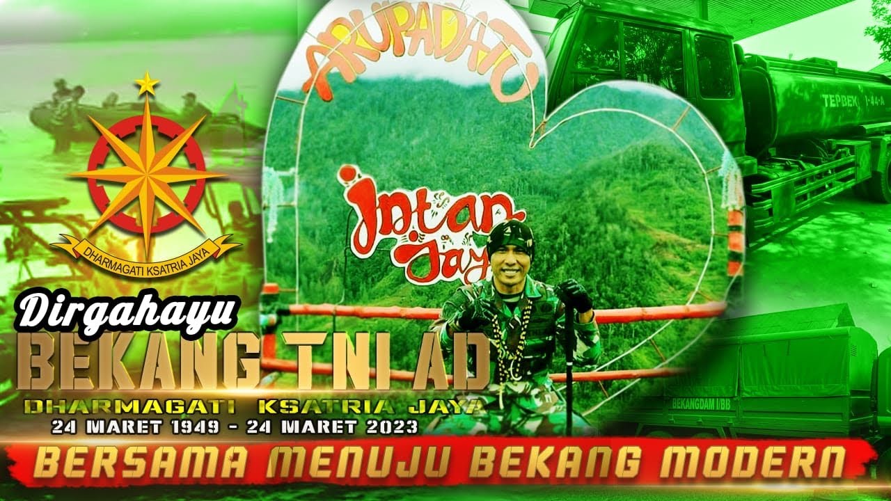 Dirgahayu Bekang TNI-AD "Bersama Menuju Bekang Modern" - YouTube