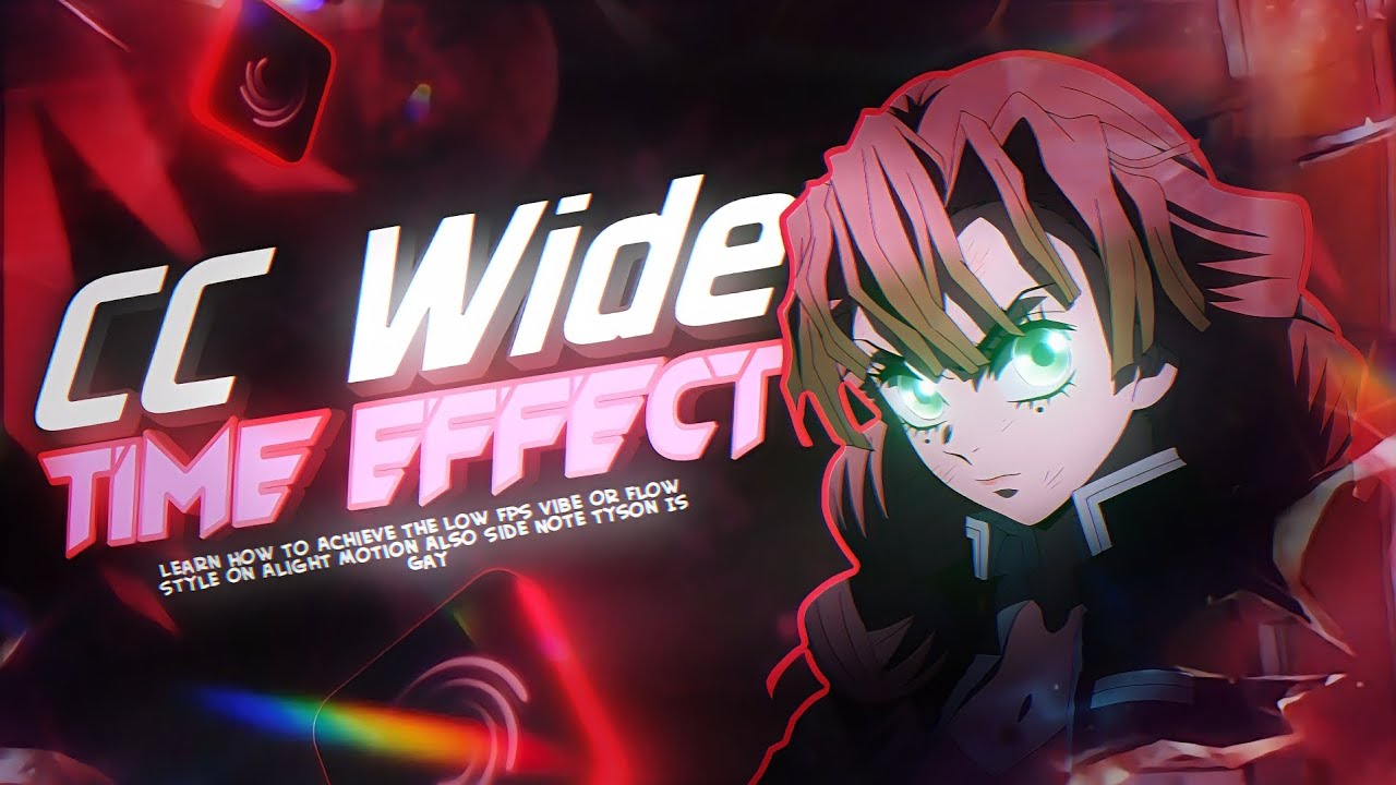 How To Make CC Wide Time Laggy Effect Like AE On Alight Motion | Beginner Tutorial - YouTube