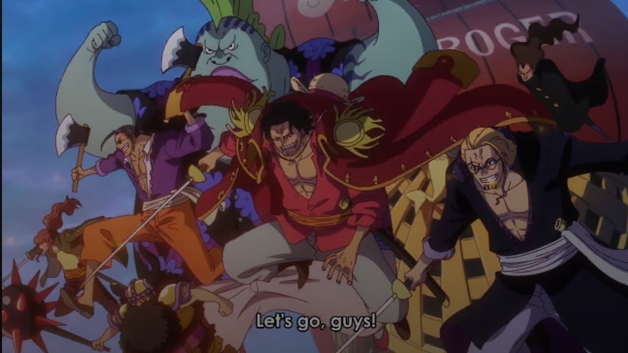 Roger Pirates ARRIVE at God Valley– Gol D. Roger, Rayleigh, Gaban vs ...