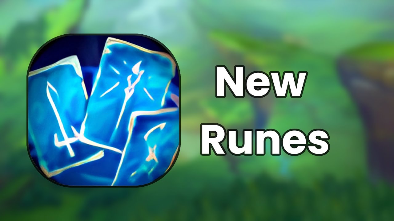 New Runes - League of Legends - YouTube