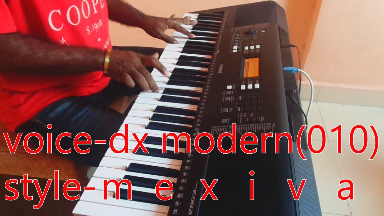 YAMAHA psr E 363 performance demo 2 - YouTube