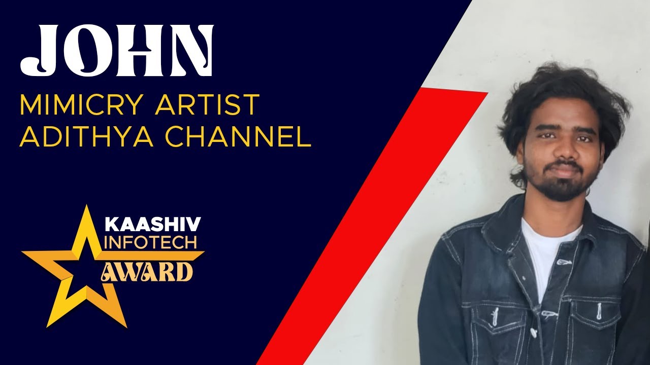 Kaashiv Infotech Award Function 2022 - Chief Guest : Mr. John, Mimicry ...