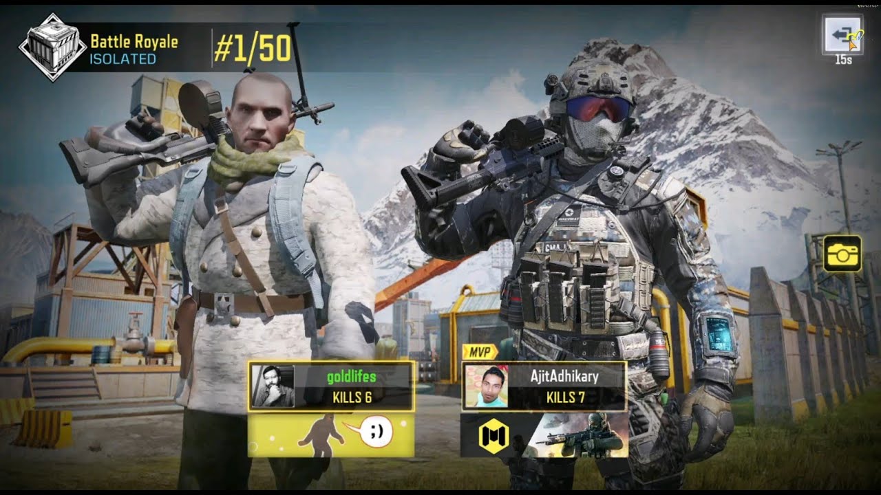 Call of Duty: Mobile | 6+7 = 13 Kills DUO vs DUO Gameplay | Good Job ...
