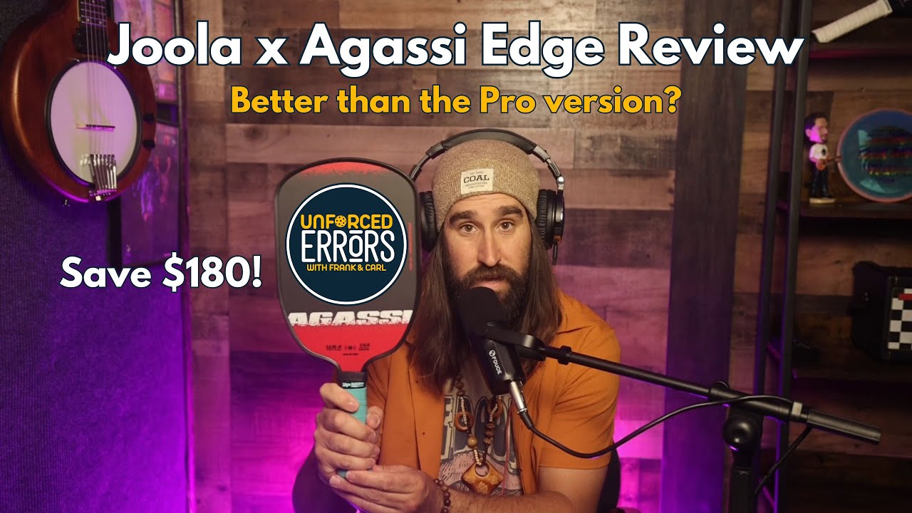 Joola x Agassi Edge Paddle Review | Better than the Pro Version? - YouTube