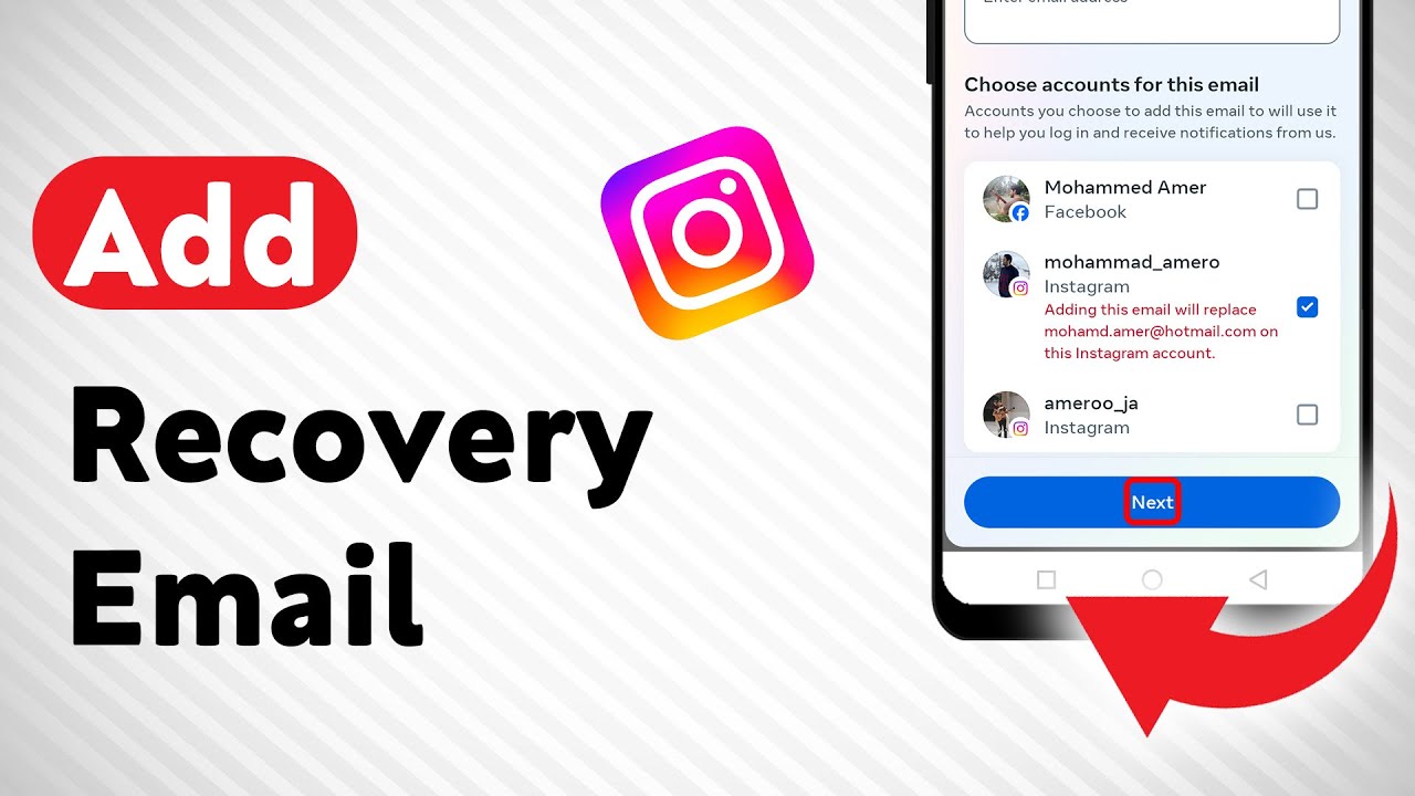 How to Add Recovery Email on Instagram (Updated) - YouTube