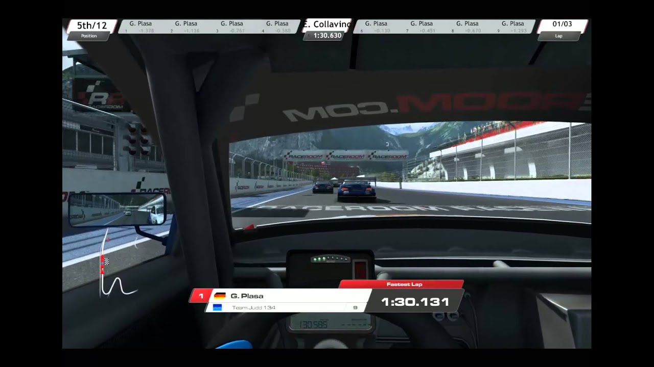 R3E 3 laps Race - YouTube