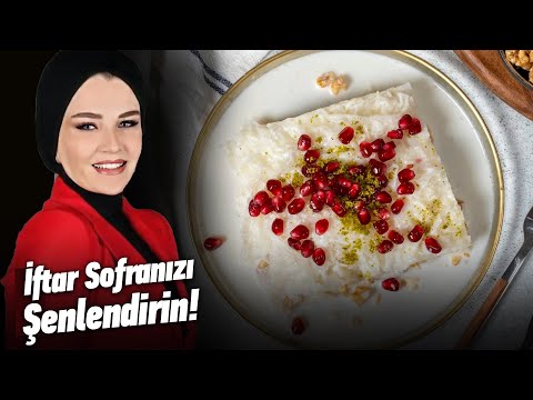 Ramazan Sofralarının Vazgeçilmez Tatlısı Güllaç Nasıl Yapılır? | Nermin'in Enfes Mutfağı