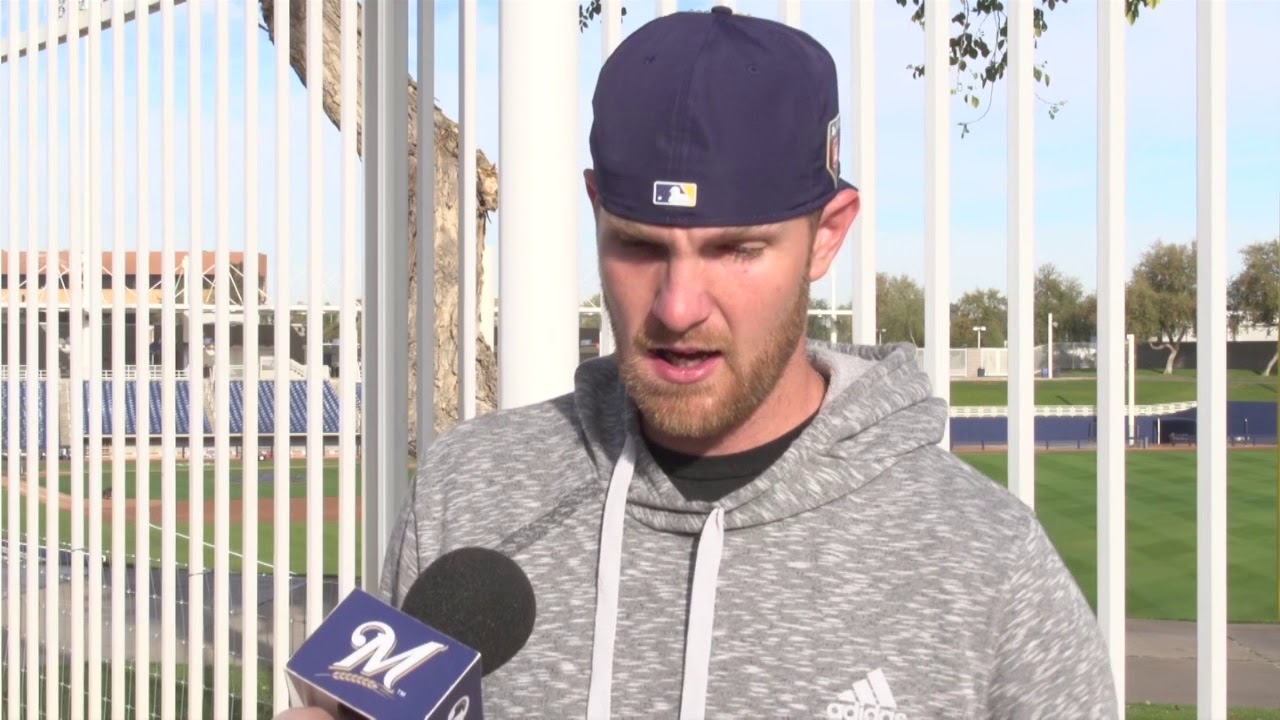 Jett Bandy talks about competing for the Brewers catching job - YouTube
