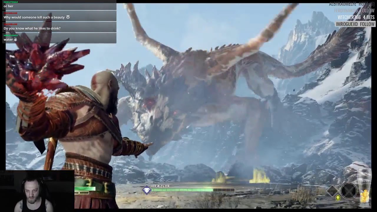 God of War Dragon fight - YouTube