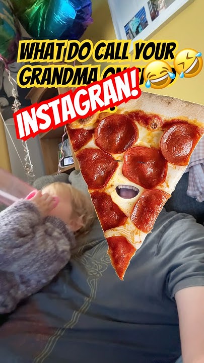 Dad joke! What do you call your grandma on speed dial? - YouTube