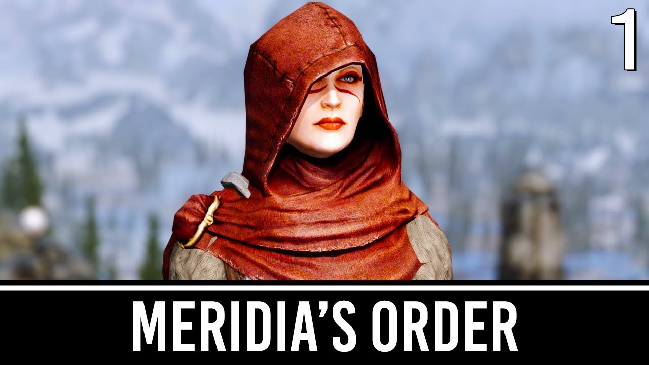 Meridia's Order - New Faction & Questline | Skyrim Mods - YouTube
