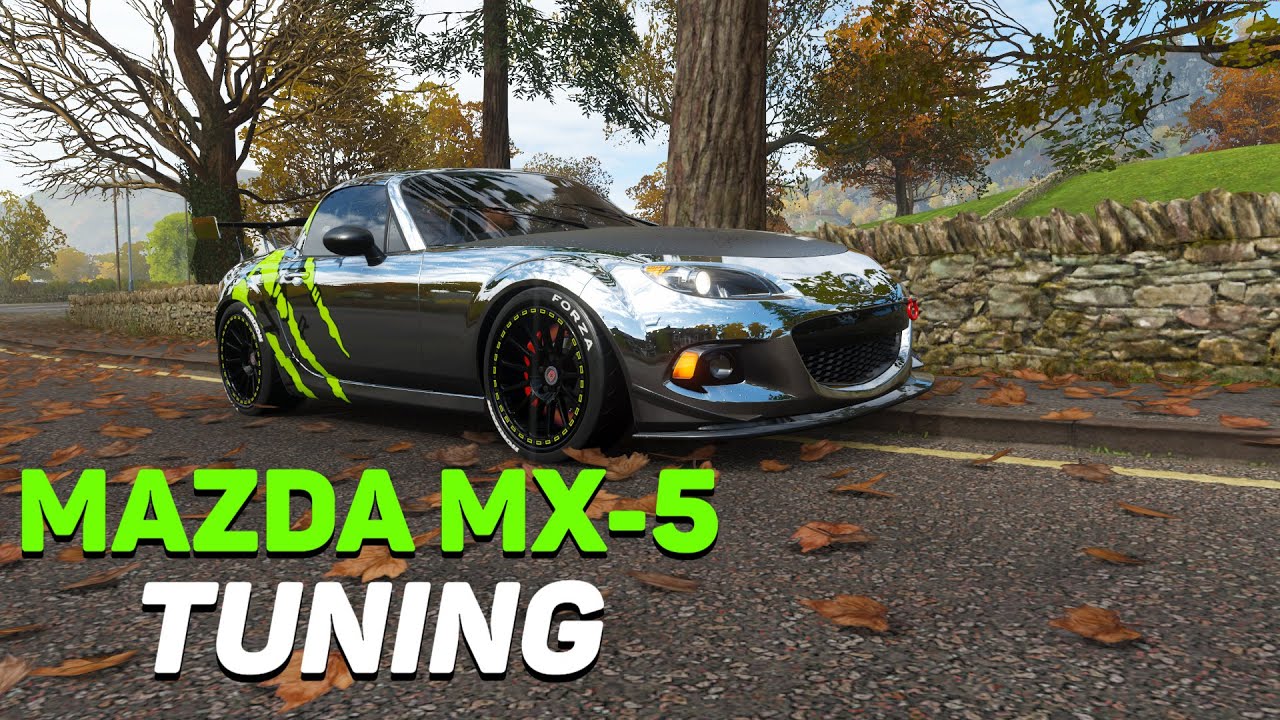 Forza Horizon 4 - tuned cars mazda mx-5 #03 - YouTube