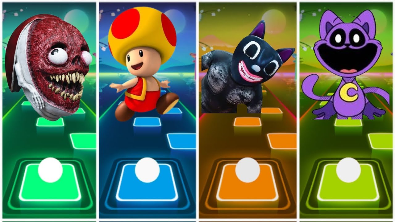 Bridge_Worm 🆚 The_Super_Mario_Bros 🆚 The_Cartoon 🆚 Smiling_Critters ...