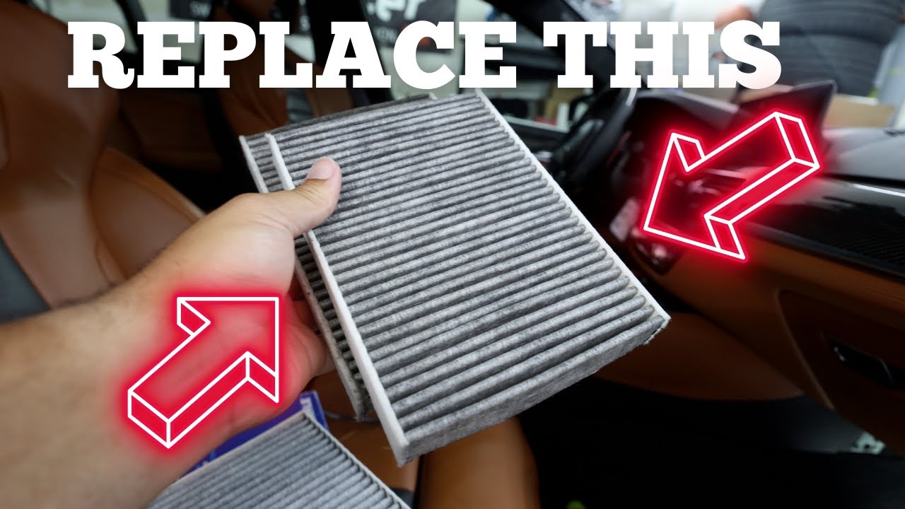 How to Replace Your Cabin Air Filter in a BMW F90 M5 - YouTube