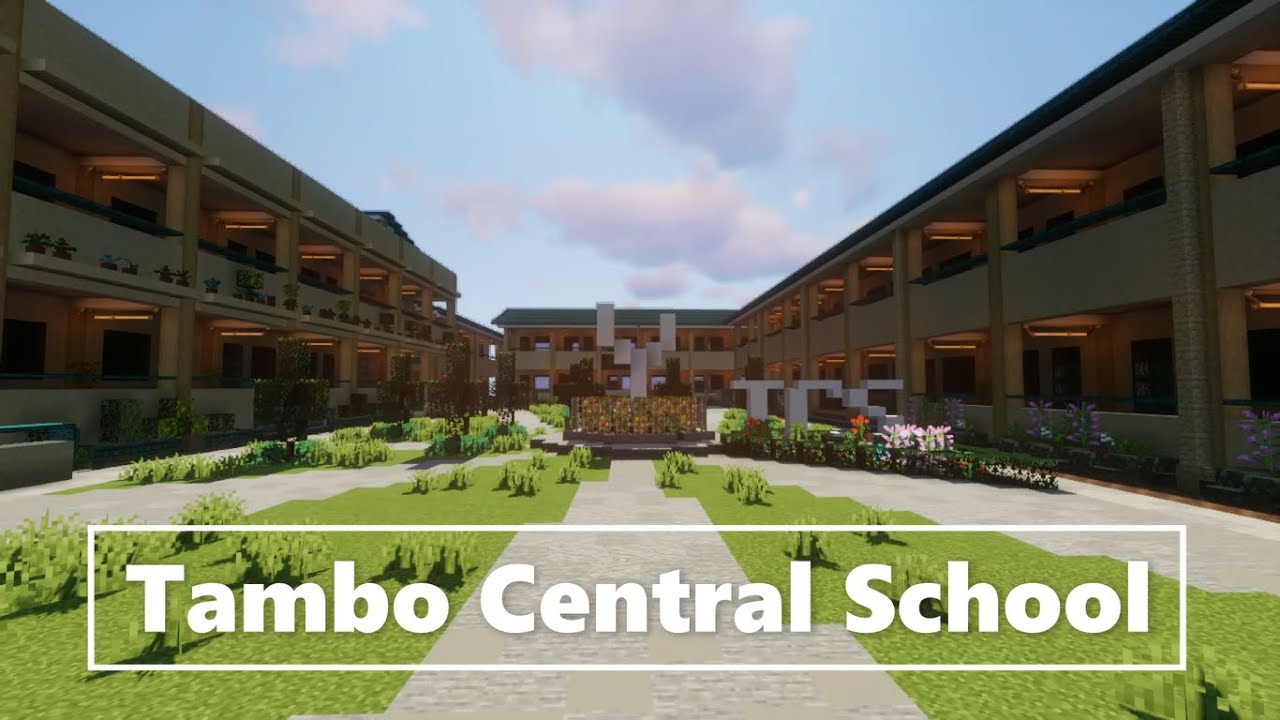 Tambo Central School in Minecraft - YouTube