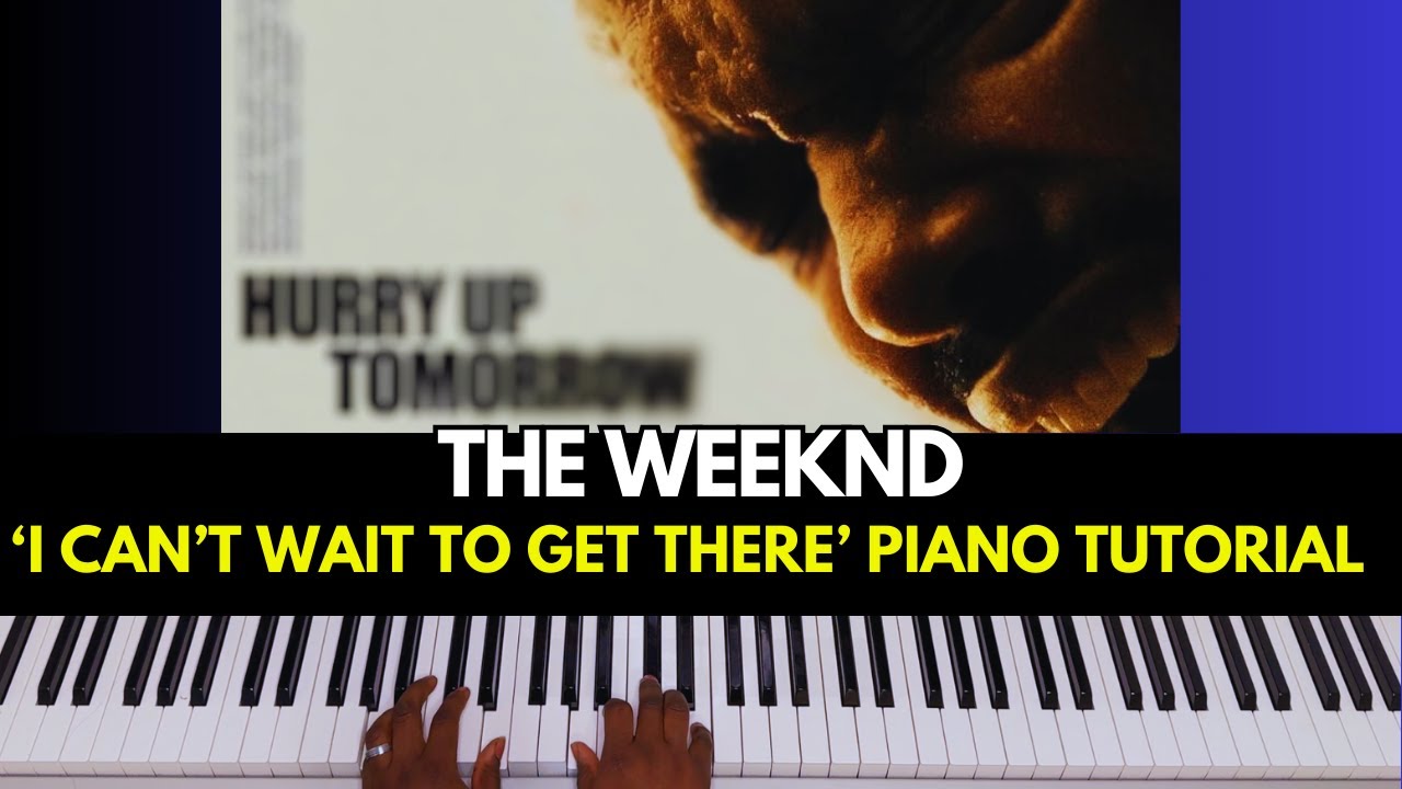 The Weeknd - I Can't Wait to Get There (EASY Beginner Piano ...