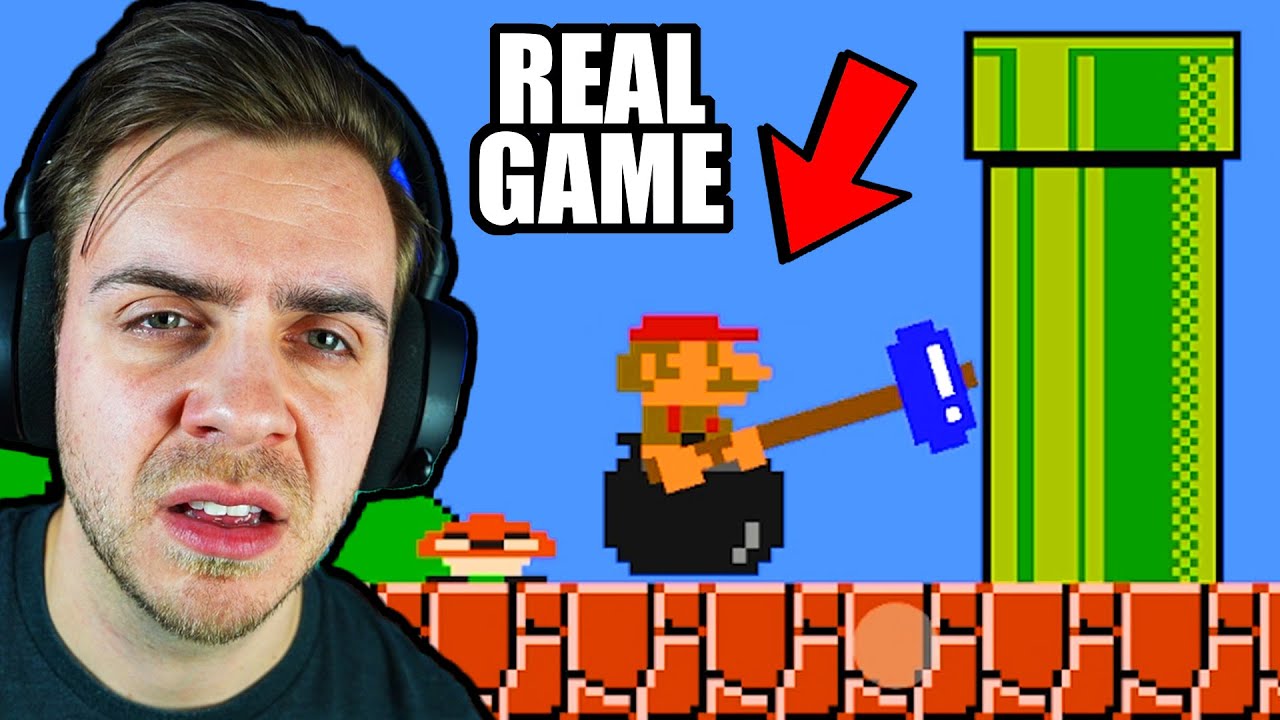 Getting Over It with Mario is way too Hard... - YouTube