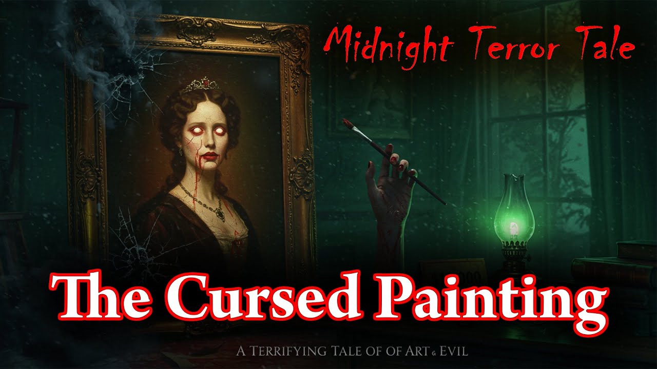 The Cursed Painting – A Terrifying Horror Story - YouTube