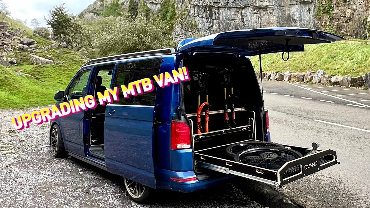 PIMPING MY MTB VAN WITH OVANO AND SHREDDING A NEW LOCATION! - YouTube