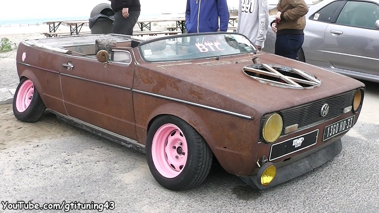 VW Golf MK1 Rat's Look - YouTube