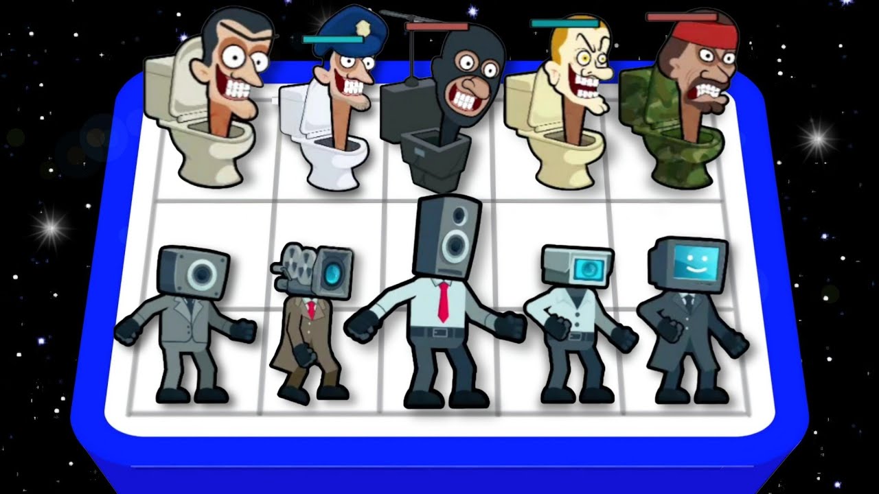 Merge Skibidi Toilet Monster - BoxTv Monster Vs Cameraman Fight Max ...