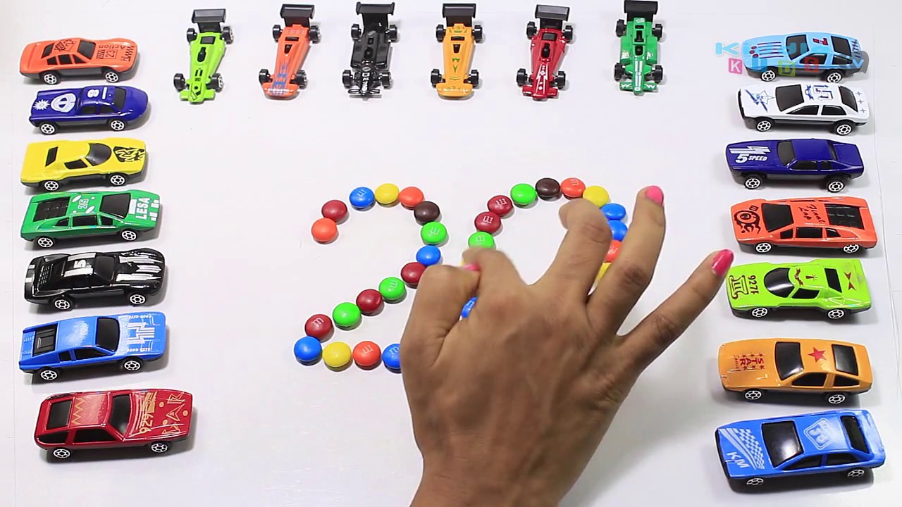 learn colors and counting numbers 1 to 20|Learn to count make numbers 1 ...