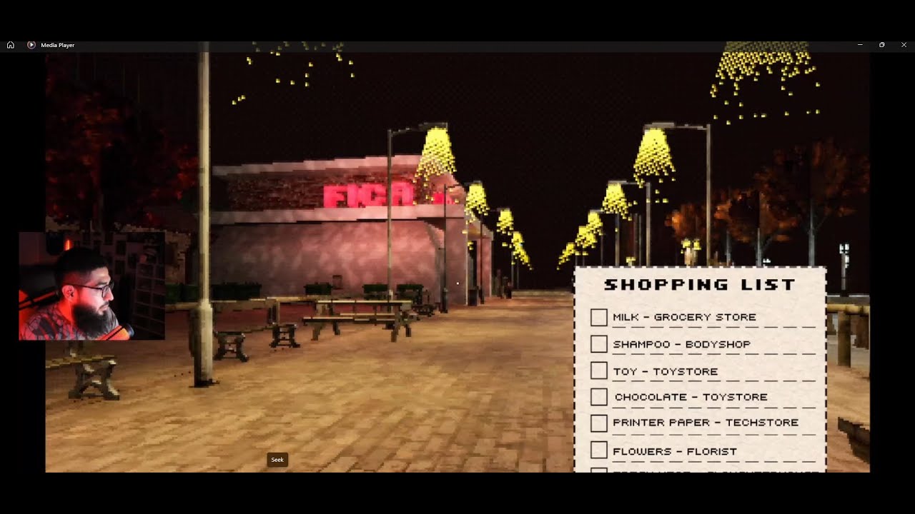 The Shopping List (Horror Game) - YouTube
