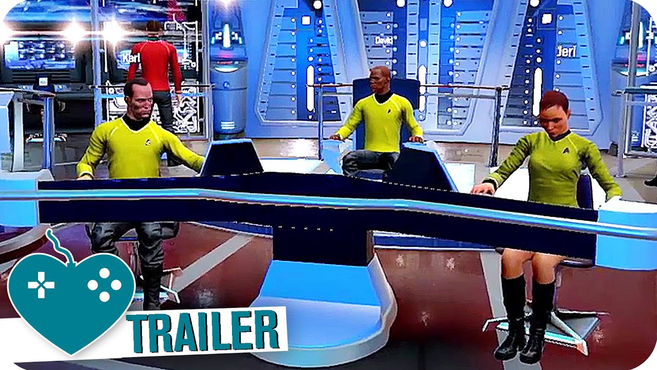 STAR TREK BRIDGE CREW VR E3 2016 Reveal Trailer (2016) Star Trek ...