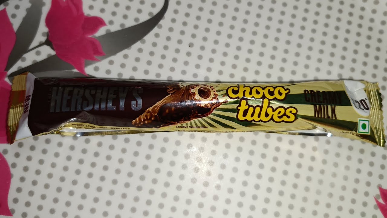 Hershey's choco tubes Creamy Milk Unboxing - YouTube