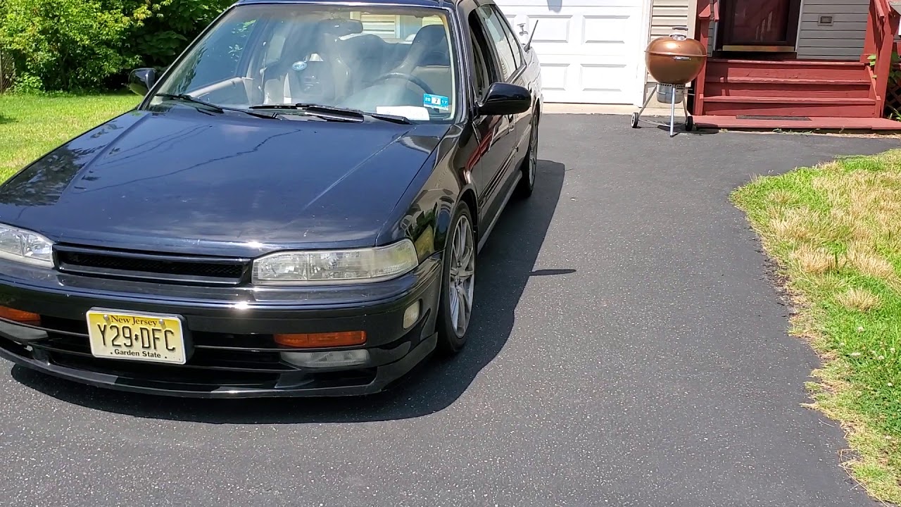 1992 H23A Honda Accord EX CB7 - YouTube
